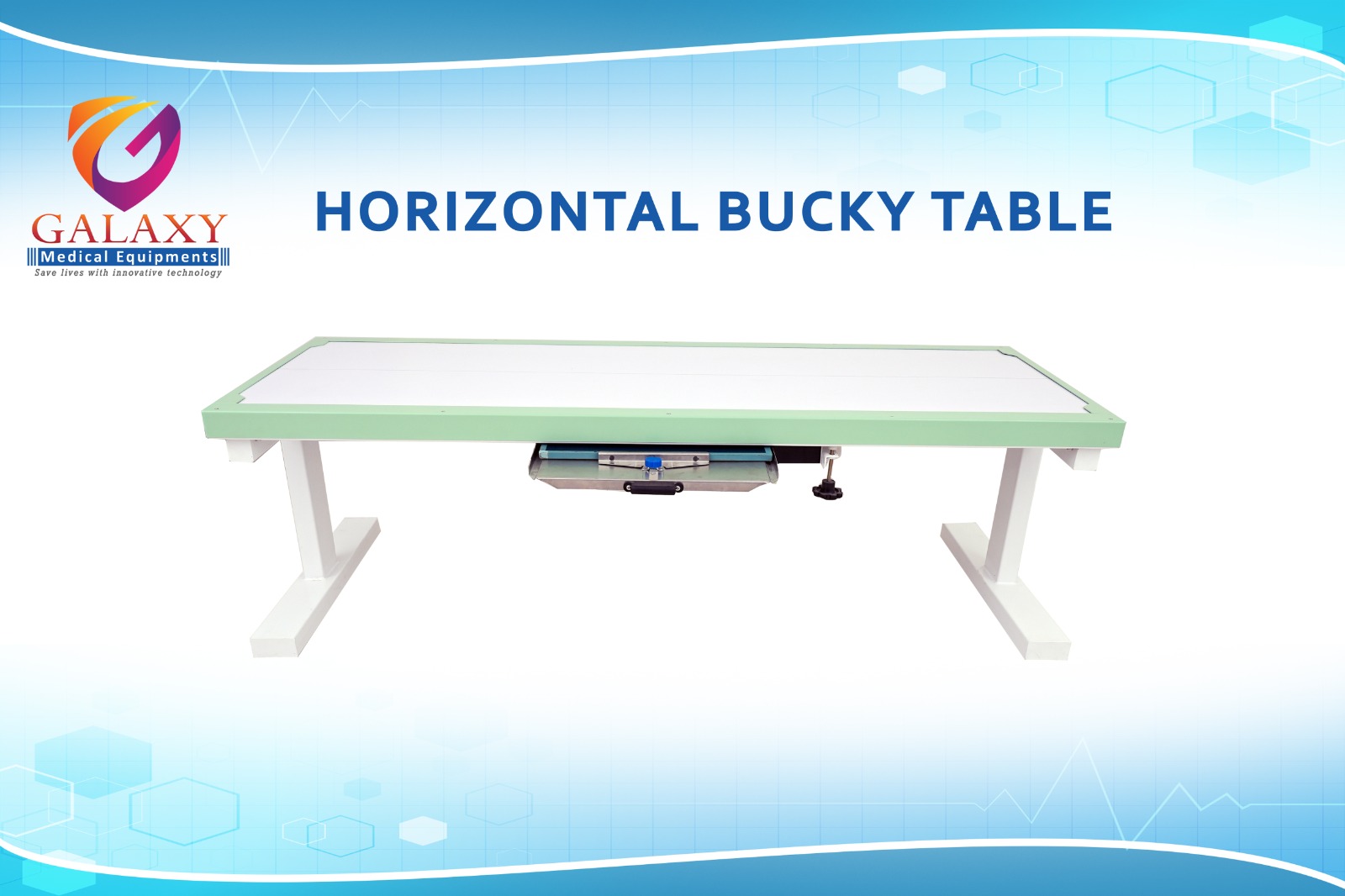 Galaxy Horizontal Bucky Table - Galaxy Medical Equipments Manufacturer ...